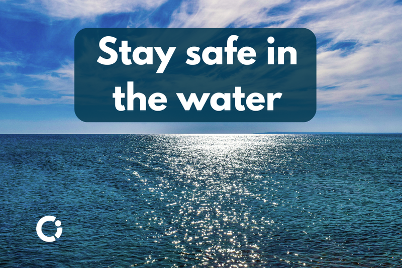Stay safe when sea swimming